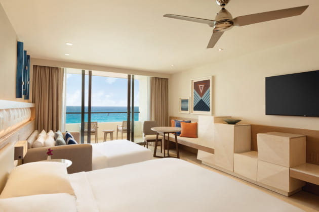 Hyatt Ziva Cancun Wedding Devani and Johanna's - Honeymoons, Inc.